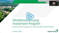 Workforce Housing Investment Program